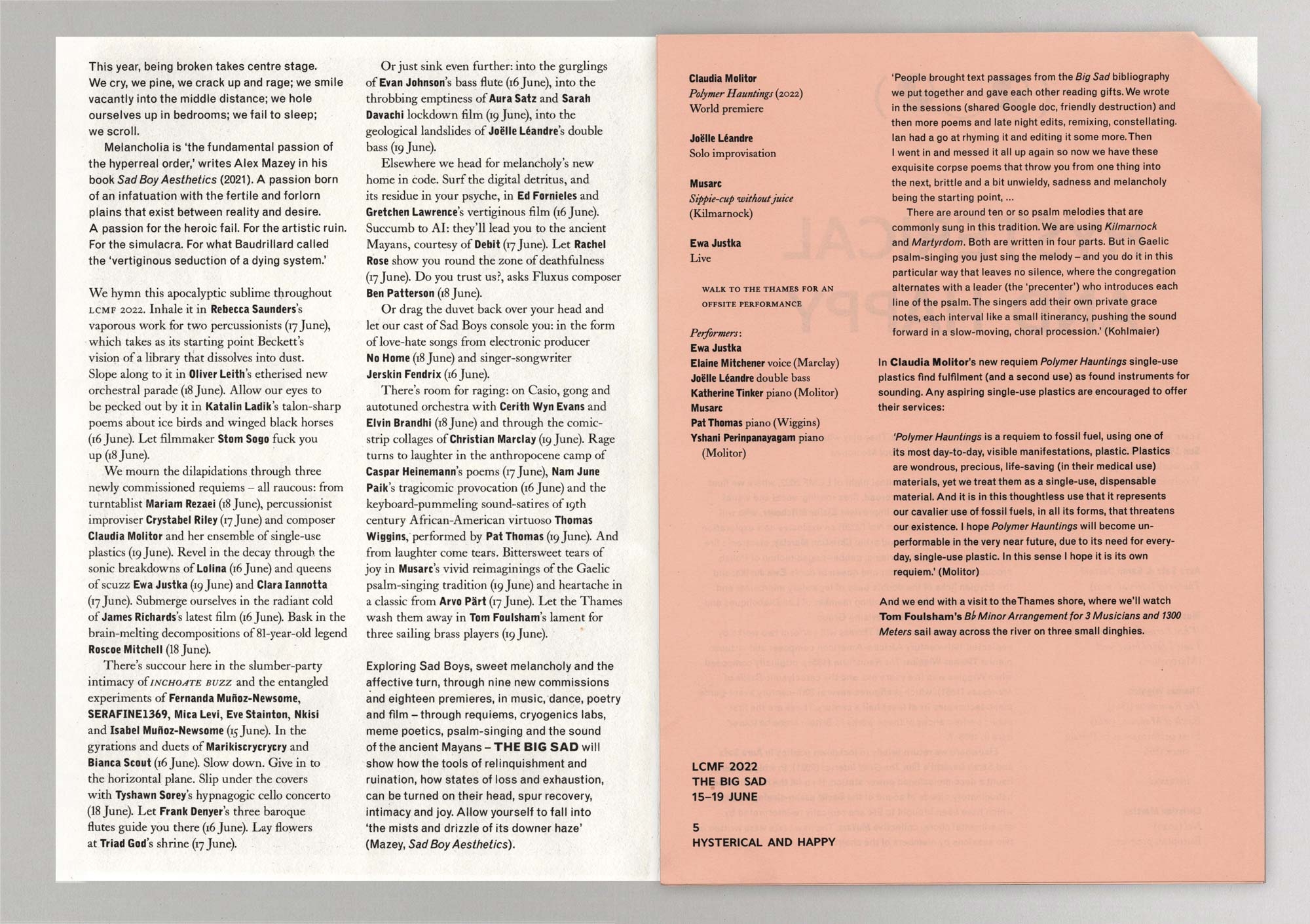 Hysterical and Happy ← 2021—22 ← Musarc